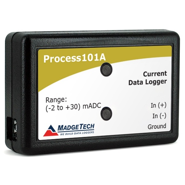 Madgetech PROCESS101A (30MA) Compact, Low Level DC Current Data Logger